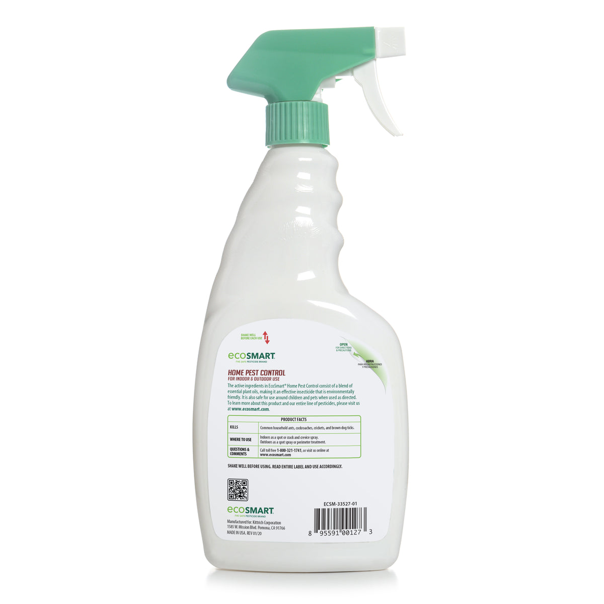 Home Pest Control – 24 oz – Ready to use – EcoSMART a div. of the ...
