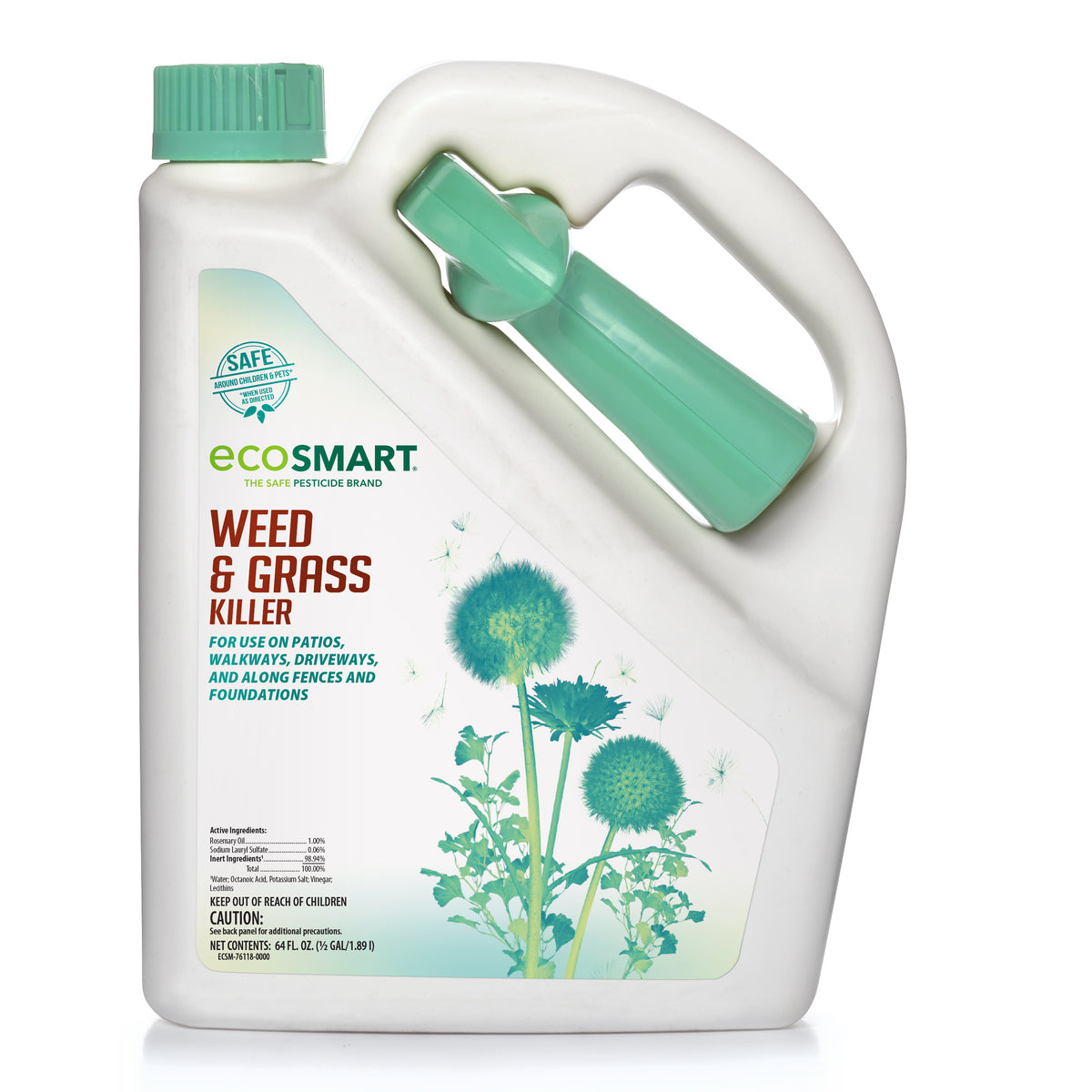 Weed & Grass Killer – 64 oz – Ready to use – EcoSMART a div. of the ...